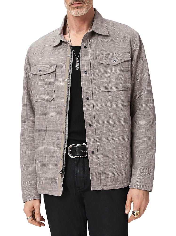 JOHN VARVATOS Jameson Quilted Shirt Jacket